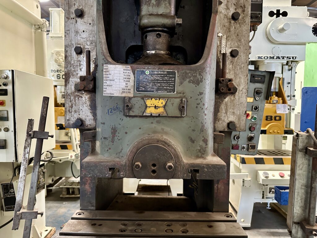 WASINO JAPAN MODEL: PUX 75L - Marvel Machinery